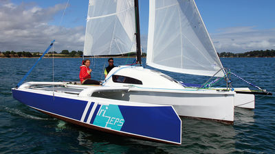 Boat Review by Multihulls World of: Trimaran Tricat 20 - Multihulls World