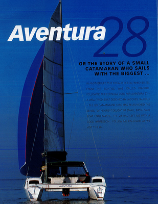 Boat Review by Multihulls World of: Catamaran Aventura 28 - Multihulls ...