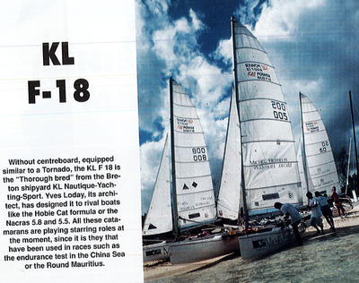 Boat Review by Multihulls World of: Catamaran KL F-18 - Multihulls World