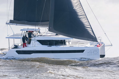 Boat Review by Multihulls World of: Catamaran Leopard 46 (2024 ...