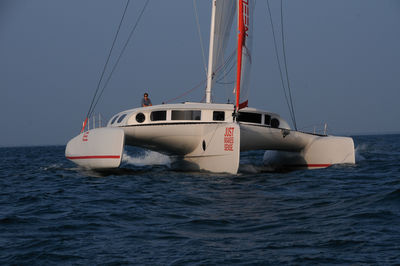 Boat Review by Multihulls World of: Trimaran Neel 50 - Multihulls World