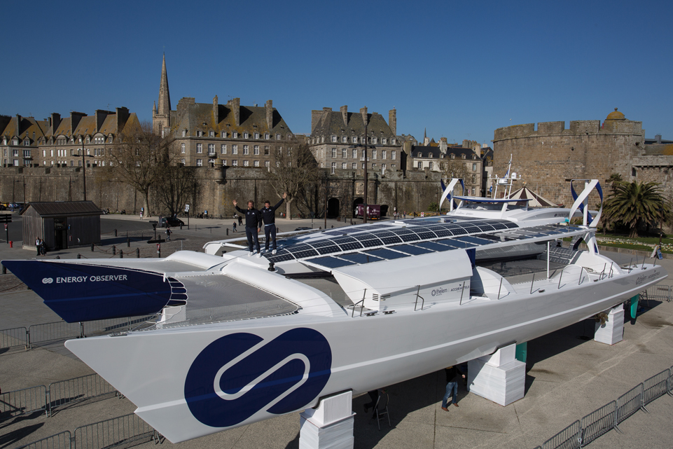 Energy Observer, the first hydrogen-powered boat - - Multihull ...