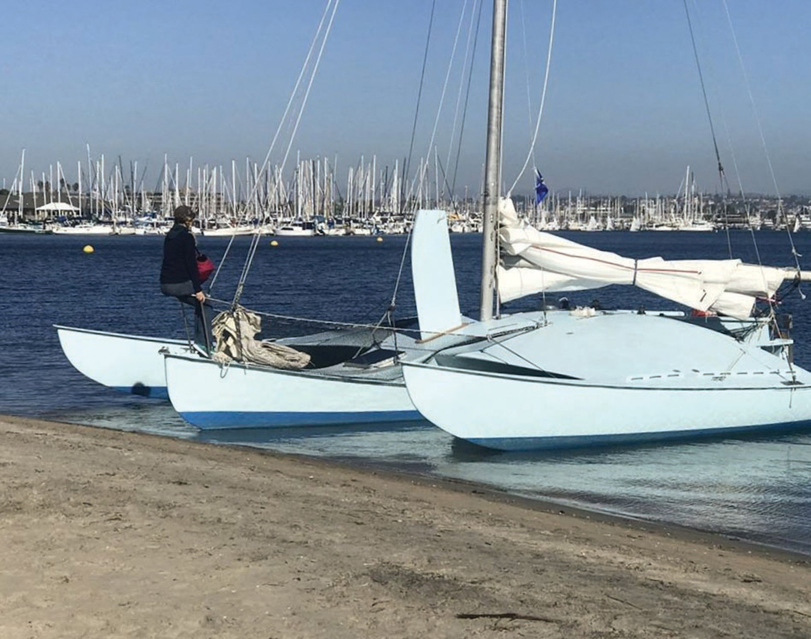 GOLDEN OLDIES - The trimaran Nandi’s long journey - Multihull ...