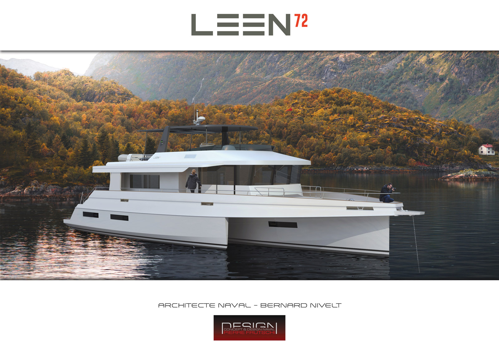 LEEN-Trimarans - A new brand of power trimaran - News from the builders ...