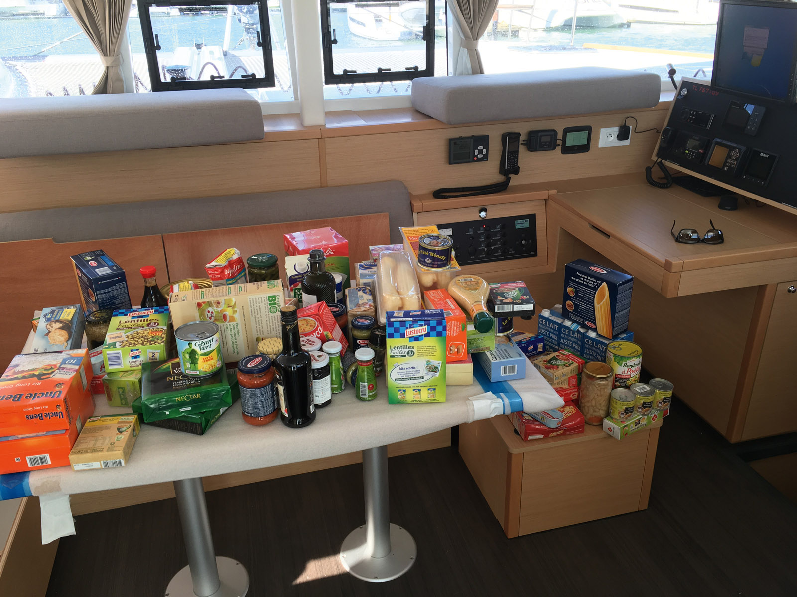 Provisioning - How to store food on board? - Cruising - Multihulls ...