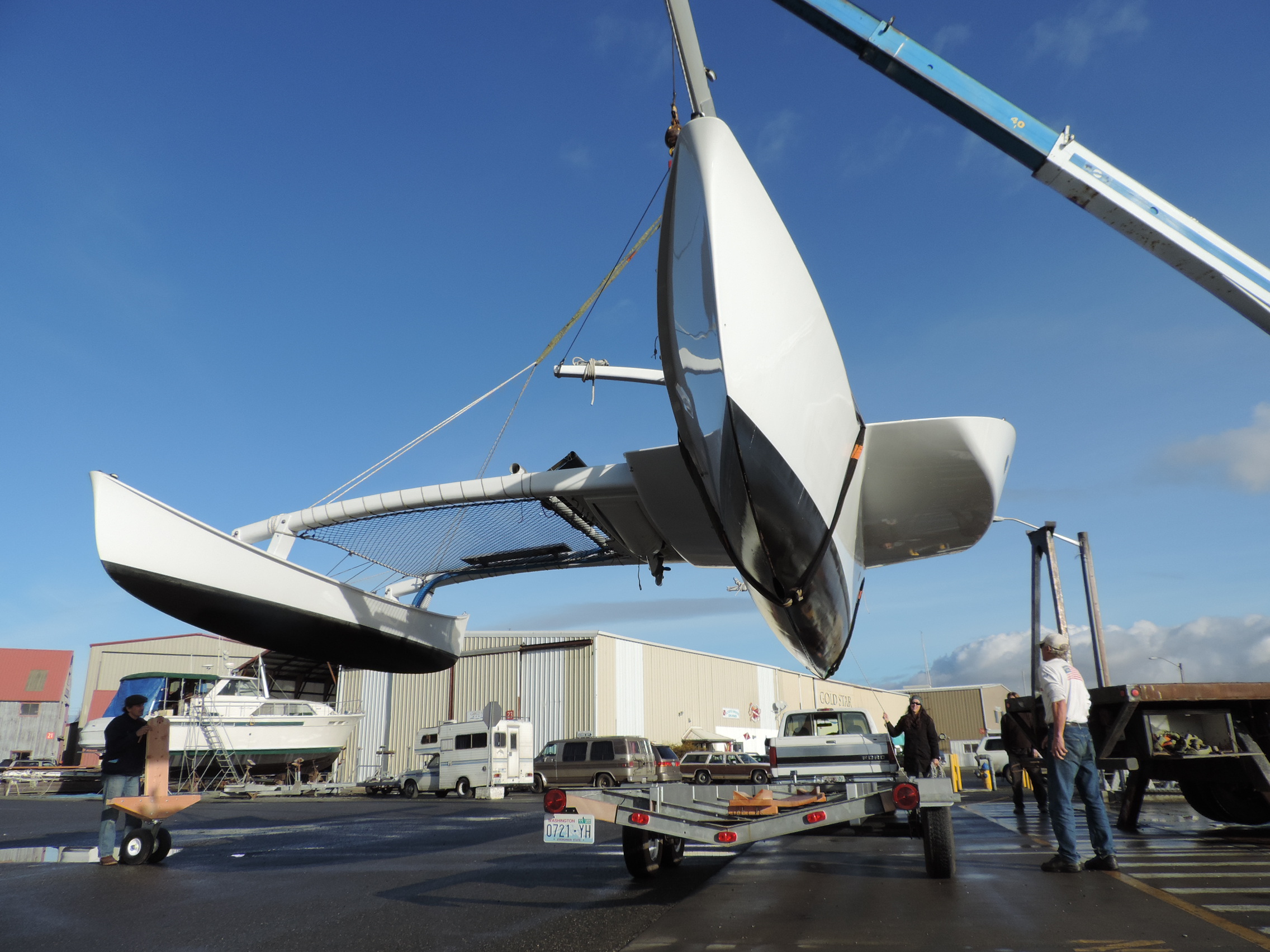 New York/San Francisco Record Attempt - Single-handed and in a proa ...