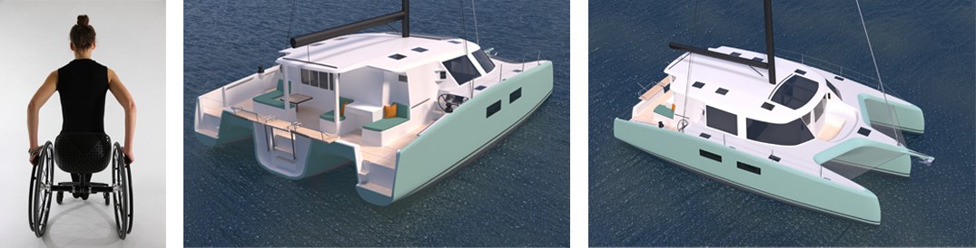 45’ Performance Cruising Trimaran - Three hulls, easy handling ...