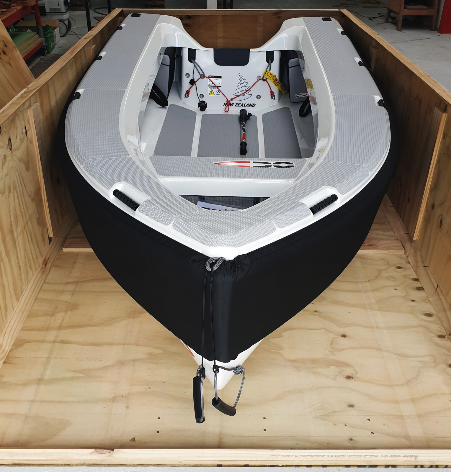 Puffin - A carbon fiber tender and electric outboard - Cruising ...