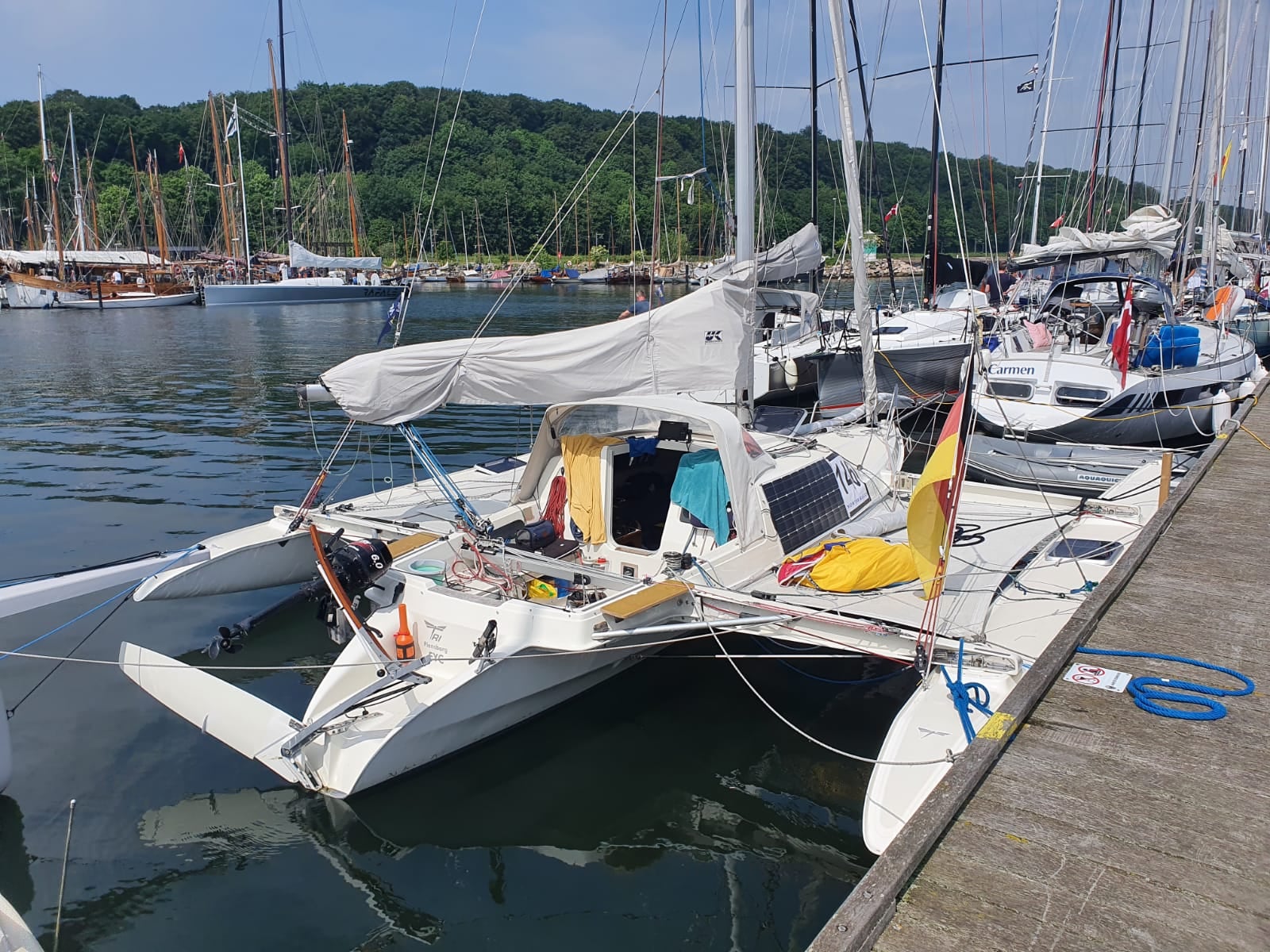 Round Denmark 2021 - A Dragonfly 800 claims victory in the two-handed ...