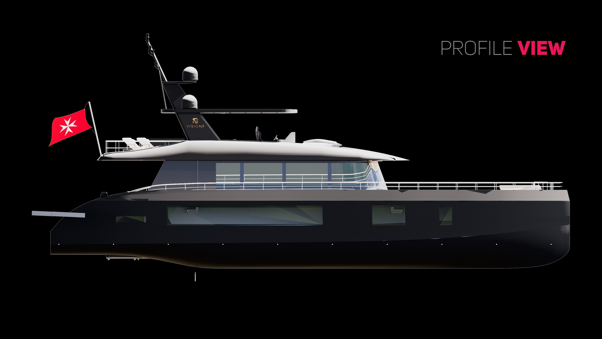 VisionF 80 - A tailor-made motor yacht - Multipower - Multihulls World ...