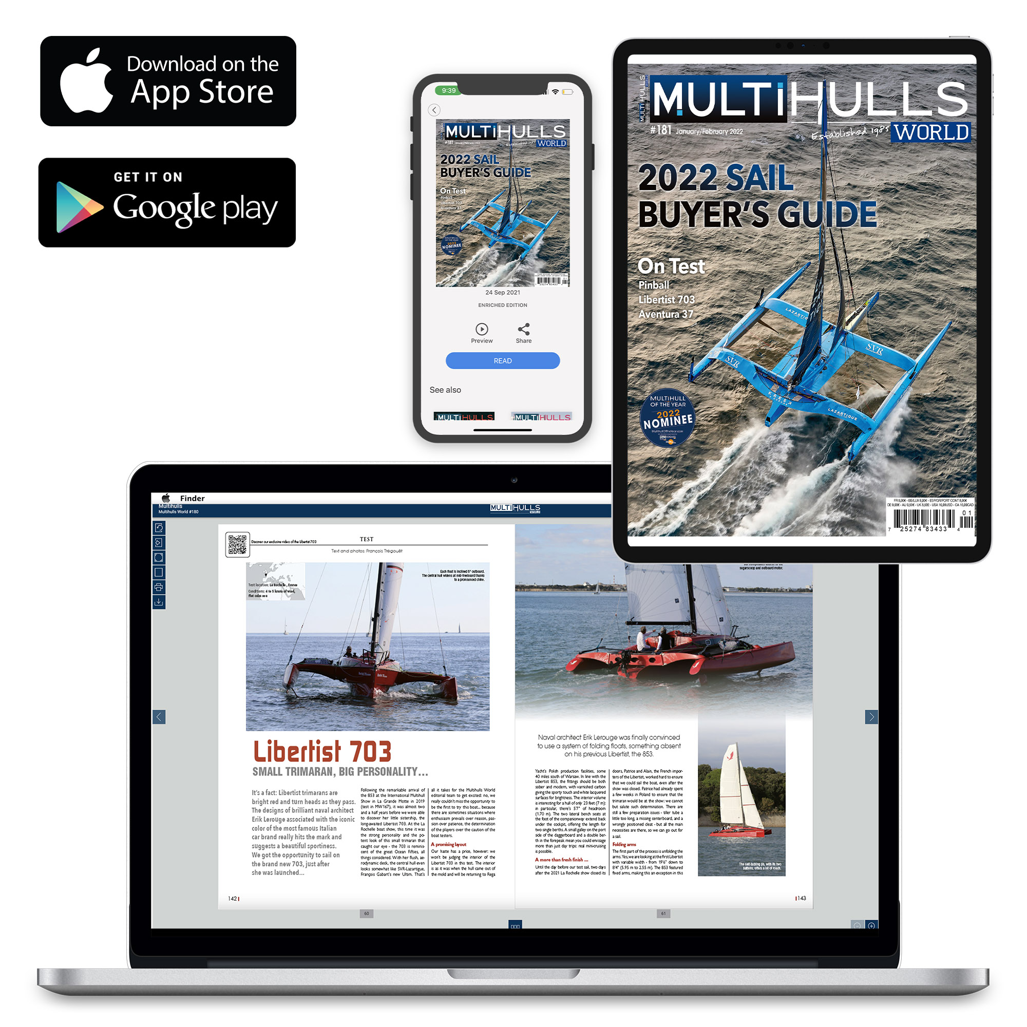 2 year digital subscription - Subcriptions - Multihulls World