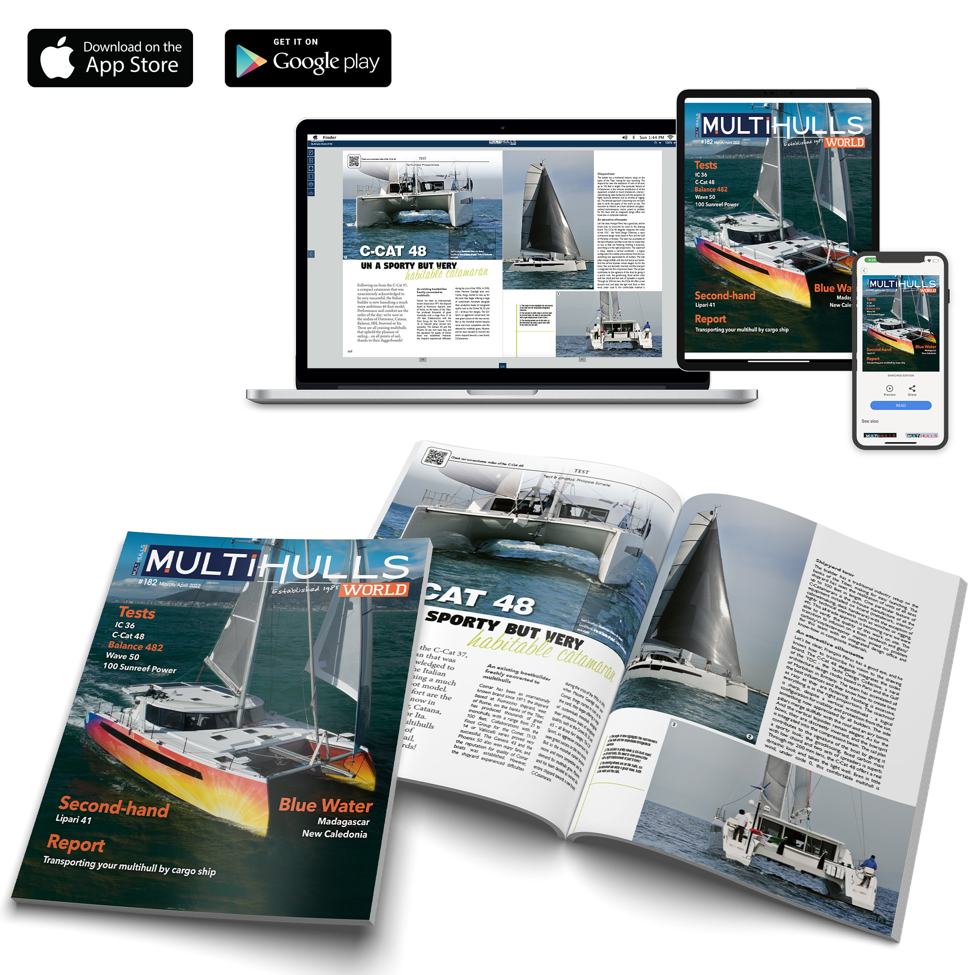 Contents Multihulls World #182 - - Multihull - Multihulls World ...