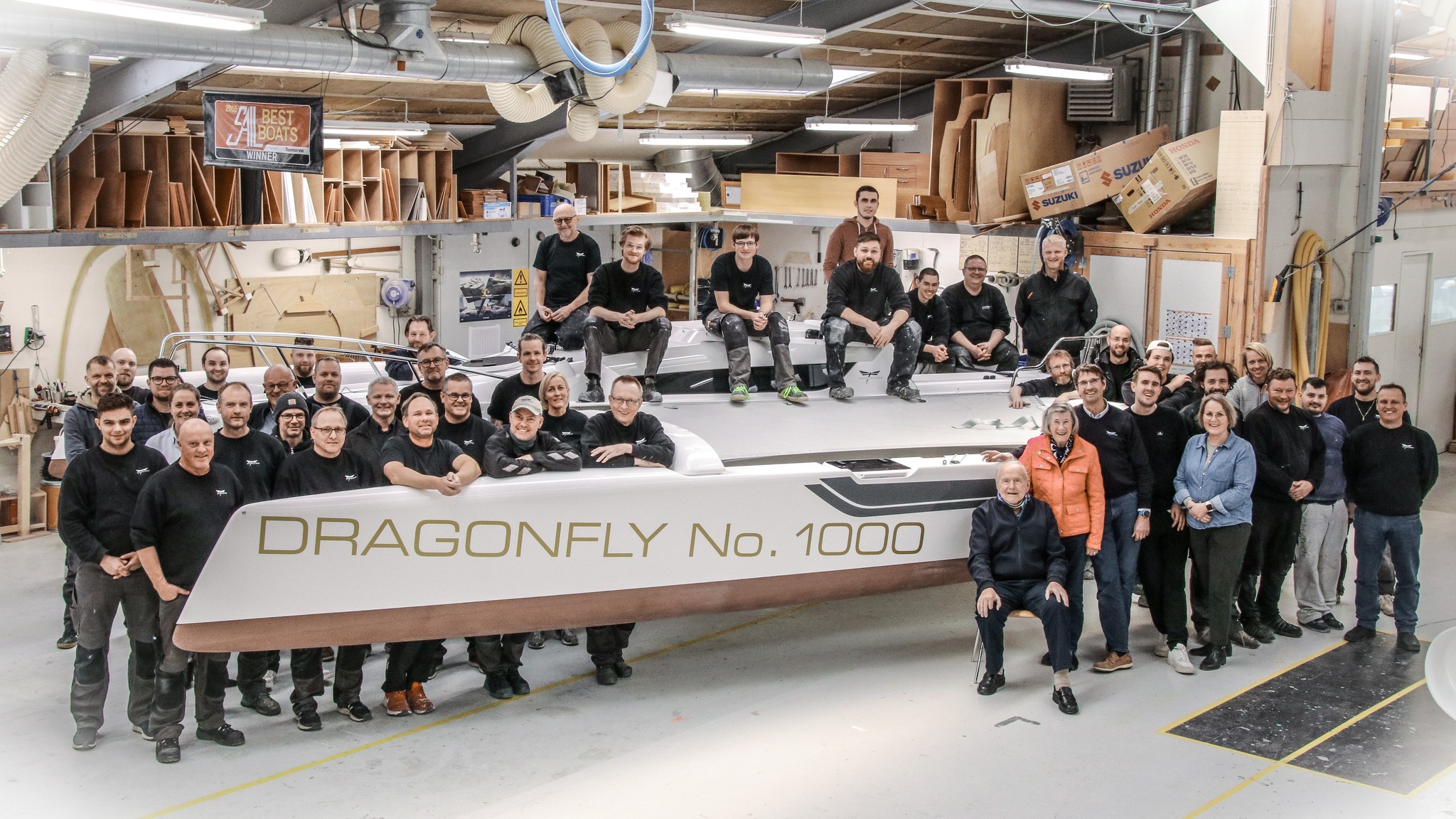 Dragonfly #1,000! A milestone celebration for the Danish trimaran ...