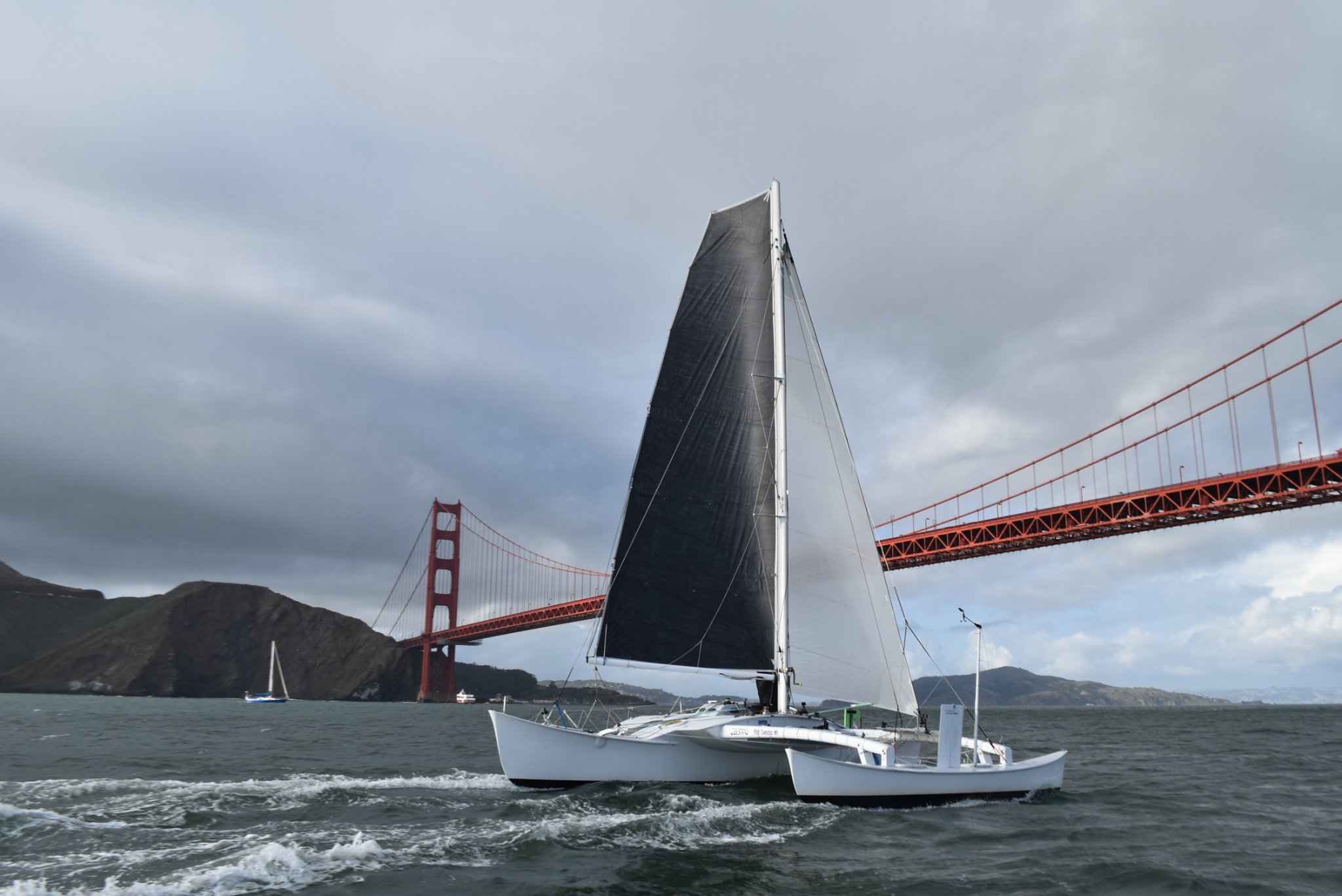 New-York/San Francisco - The road to gold on a proa and solo ...