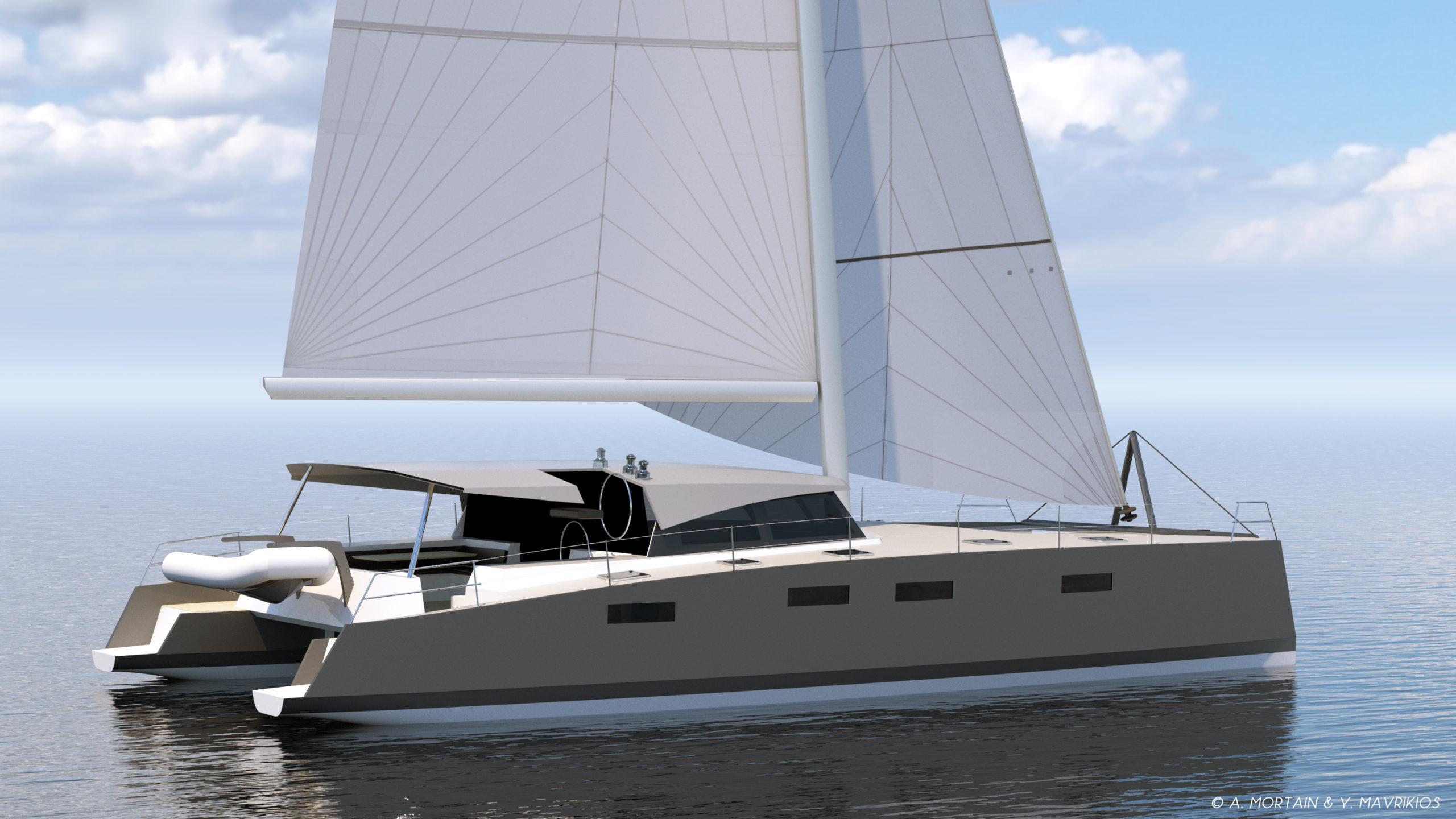 Punch 17.10 - Wood/epoxy catamarans making a big comeback - Catamaran ...