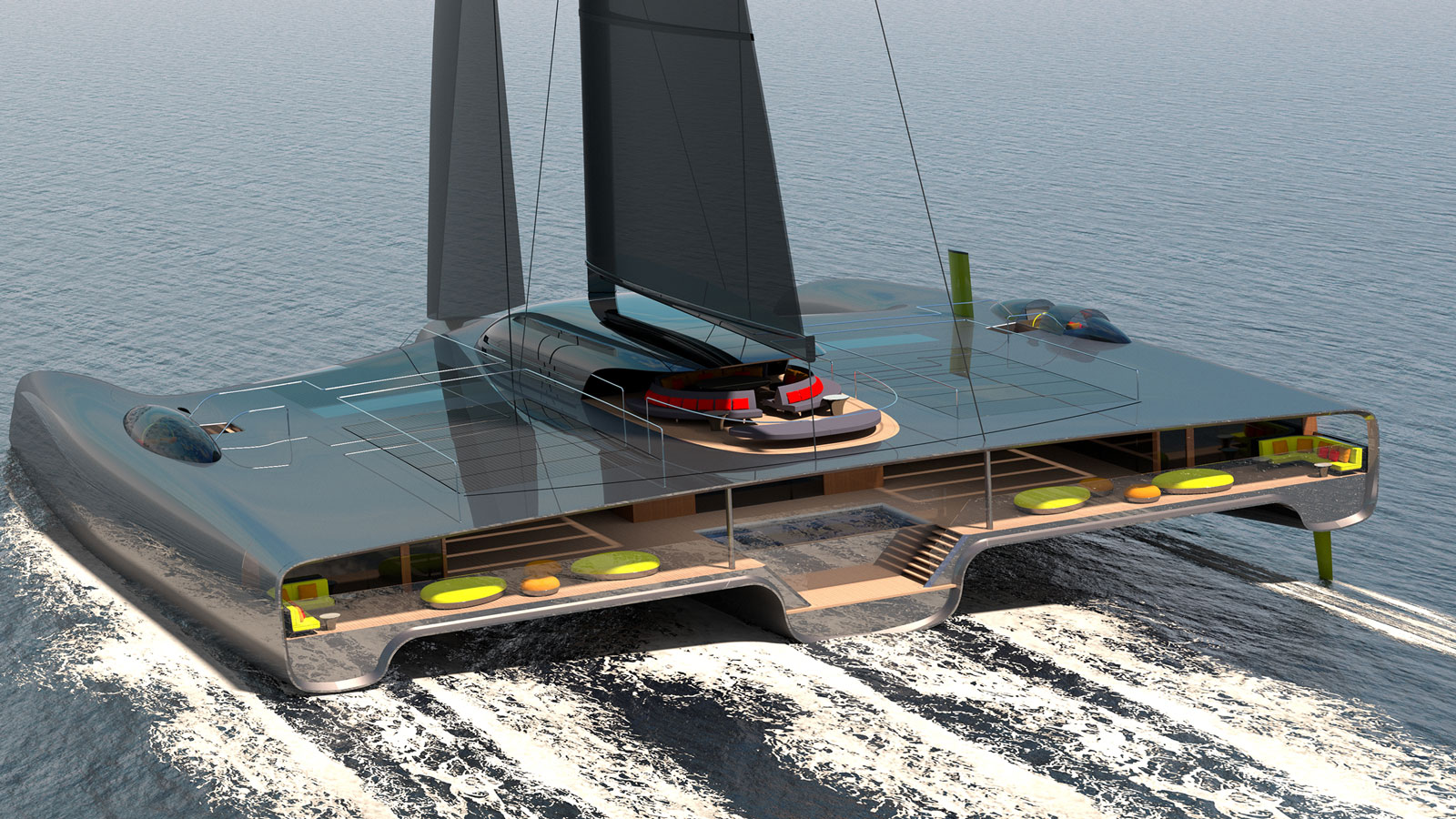 Domus - An extra-large zero-emissions trimaran - Multihull - Multihulls ... Domus - An extra-large zero-emissions trimaran - Multihull - Multihulls ...