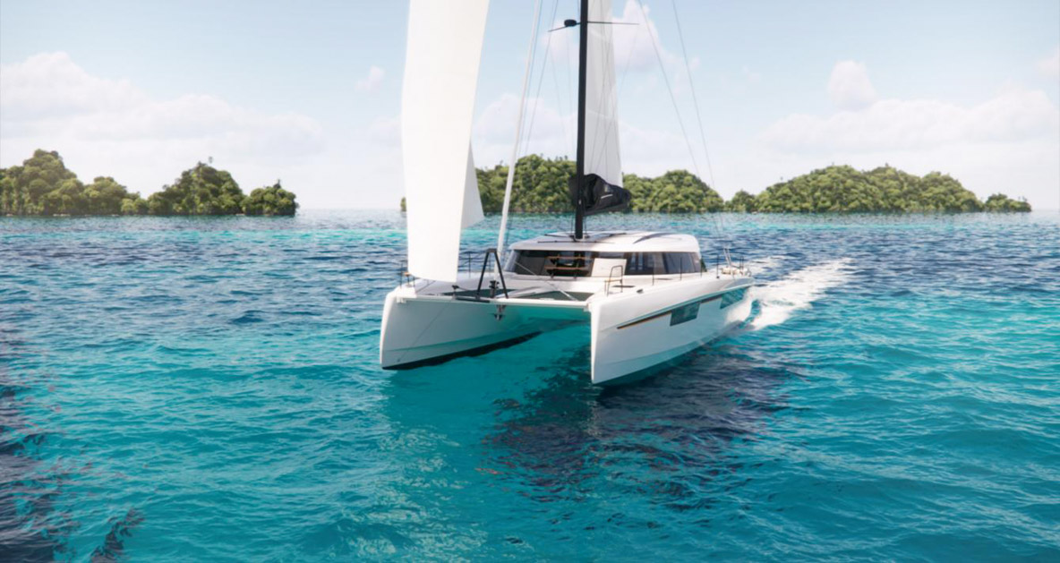 Nautitech Open 48 - A new flagship optimized for Owners - Catamaran ...