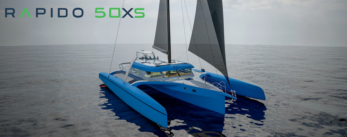 Rapido 50XS - All the performance of a trimaran, but with the volume of ...