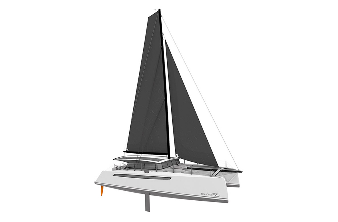 Cure 55 - A mini Australian Gunboat? - Catamaran - Multihulls World ...