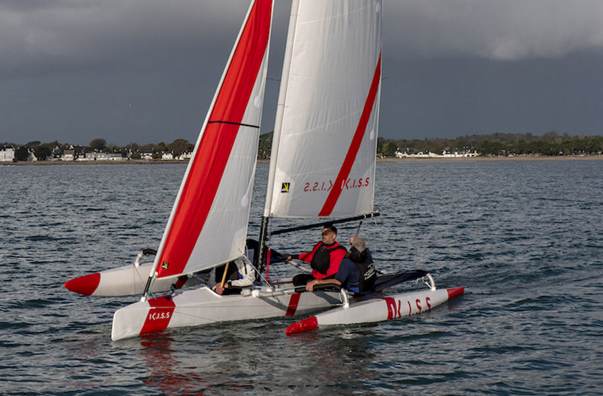 KISS - A concept trimaran imagined by the famous Les Glénans sailing ...