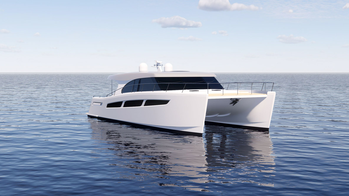 Lightwave 55 Motor Yacht - A first powercat from the Australian builder - Multipower ...