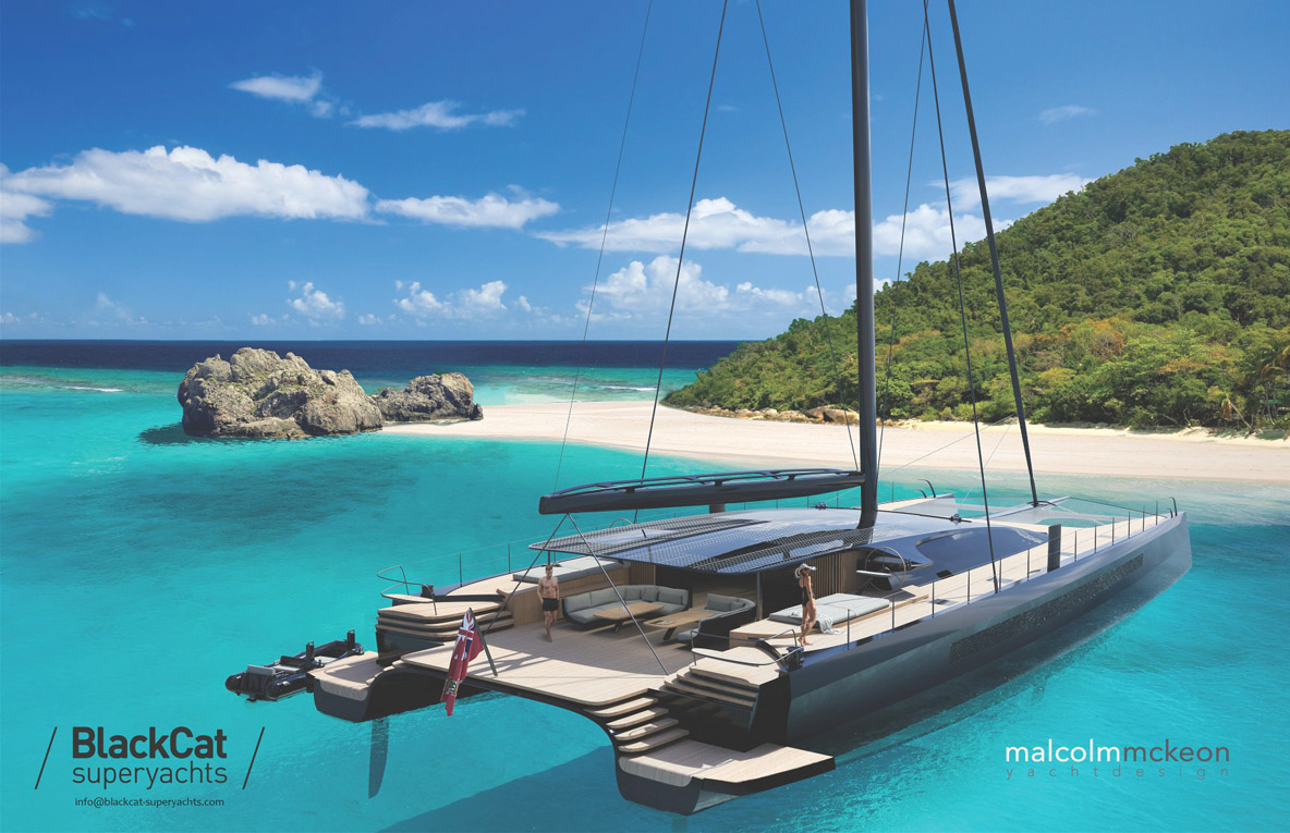 BlackCat 36 - A 150-foot rotating carbon mast! - Catamaran - Multihulls ...