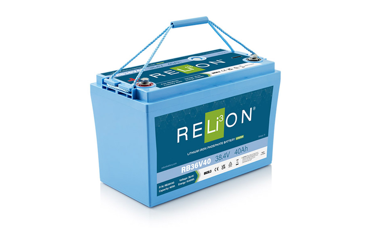 RELiON® RB36V40 - A new 36V lithium battery - Technical - Multihulls ...