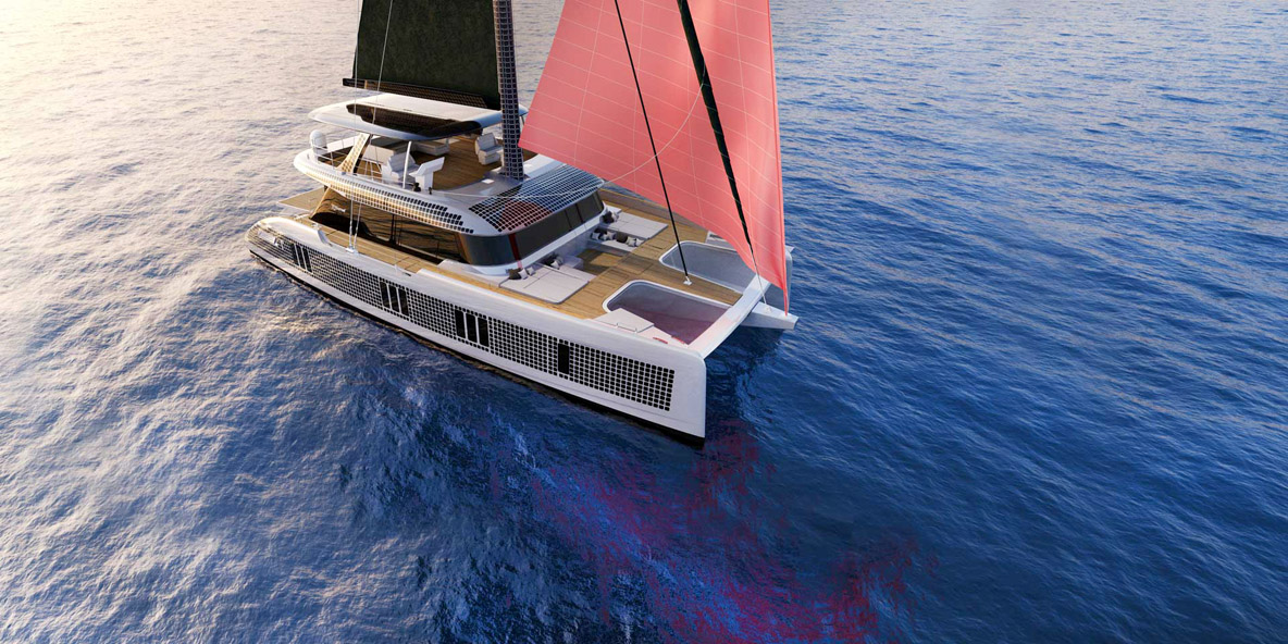 Sunreef 70 Eco - 1,540 square feet of solar panels! - Catamaran ...