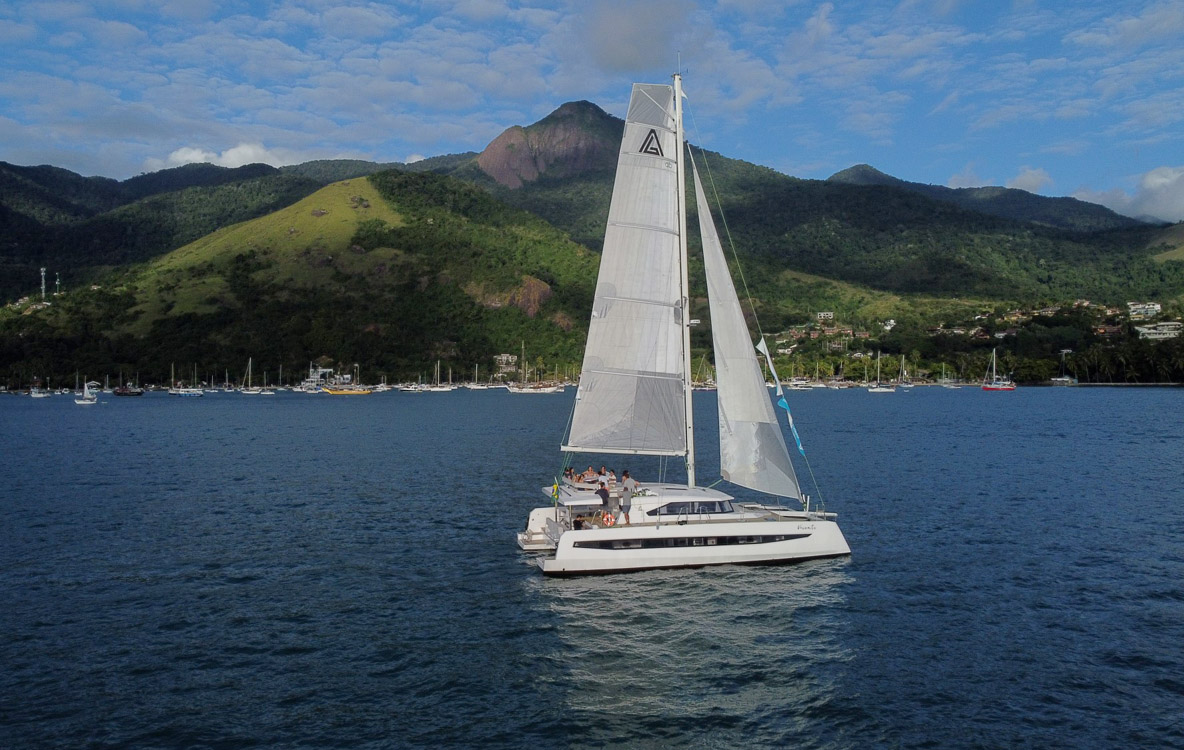 Sail Cat AG 49’ - Inverted bows made in Brazil - Catamaran - Multihulls World - Multihulls World