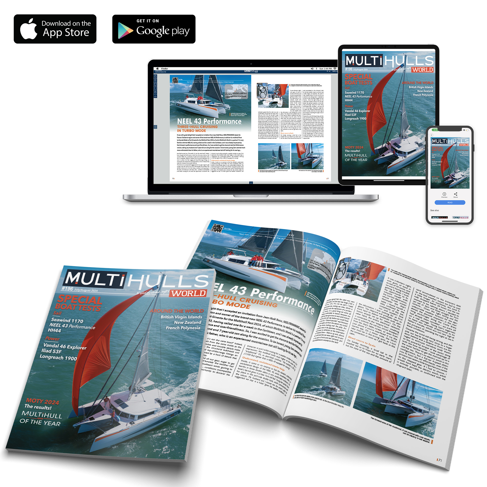 Contents Multihulls World #196 - - Multihull - Multihulls World ...