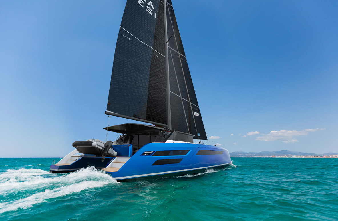 Swiss Cat 55 - Designed for Blue Water - News from the builders ...