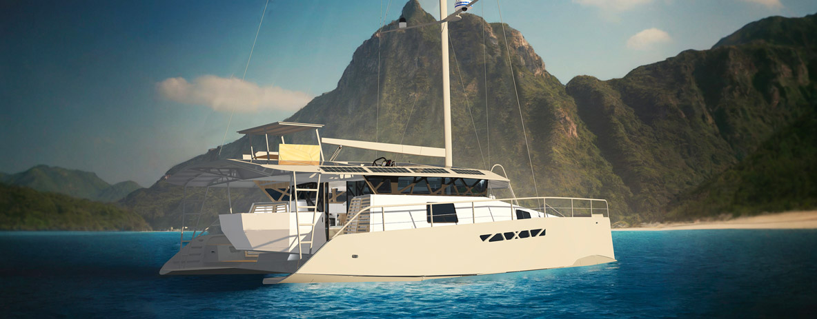 Tortue 147 - An Aluminum Exploration Catamaran - News from the builders ...