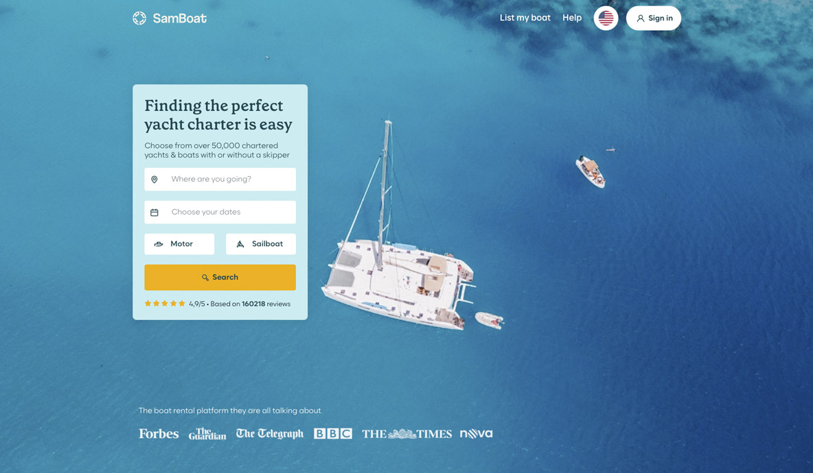 Boat charter Online - SamBoat celebrates its 10th anniversary ...