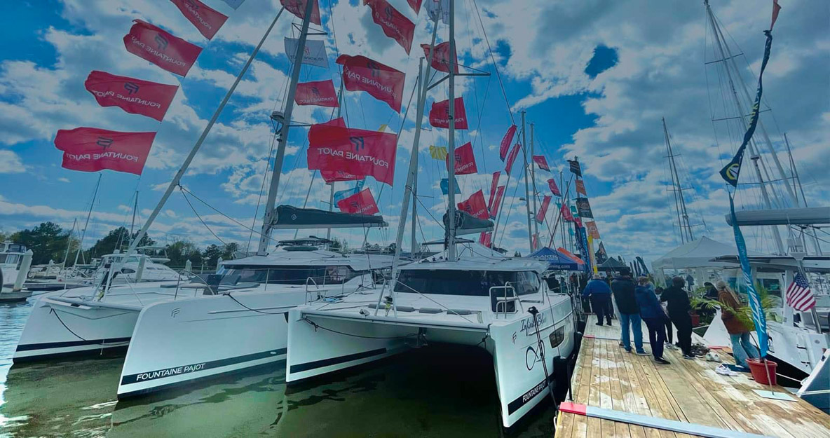 Annapolis Sailboat Show - Multihulls arrive in force! - Boat Show ...