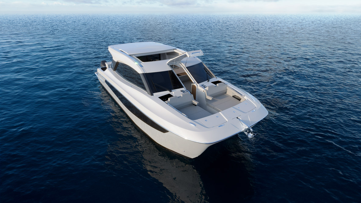 Aquila 42 Coupe - A New Weekender Range - Multipower - Multihulls World ...