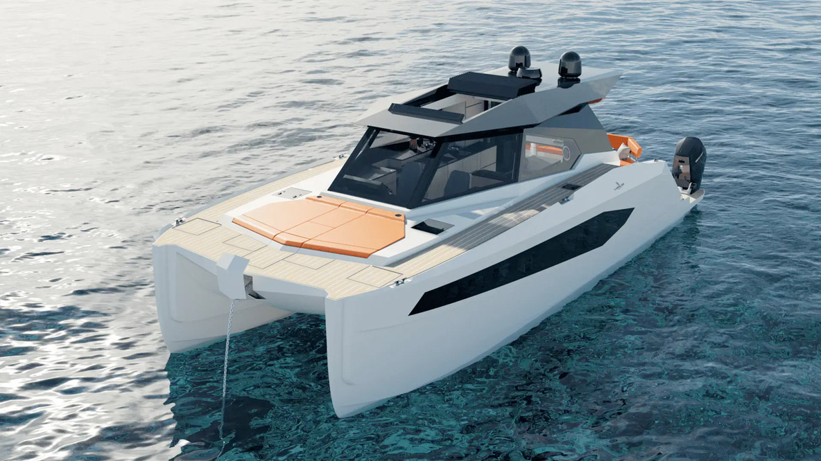 Wama 42 - Aluminum and Foils - Multipower - Multihulls World ...