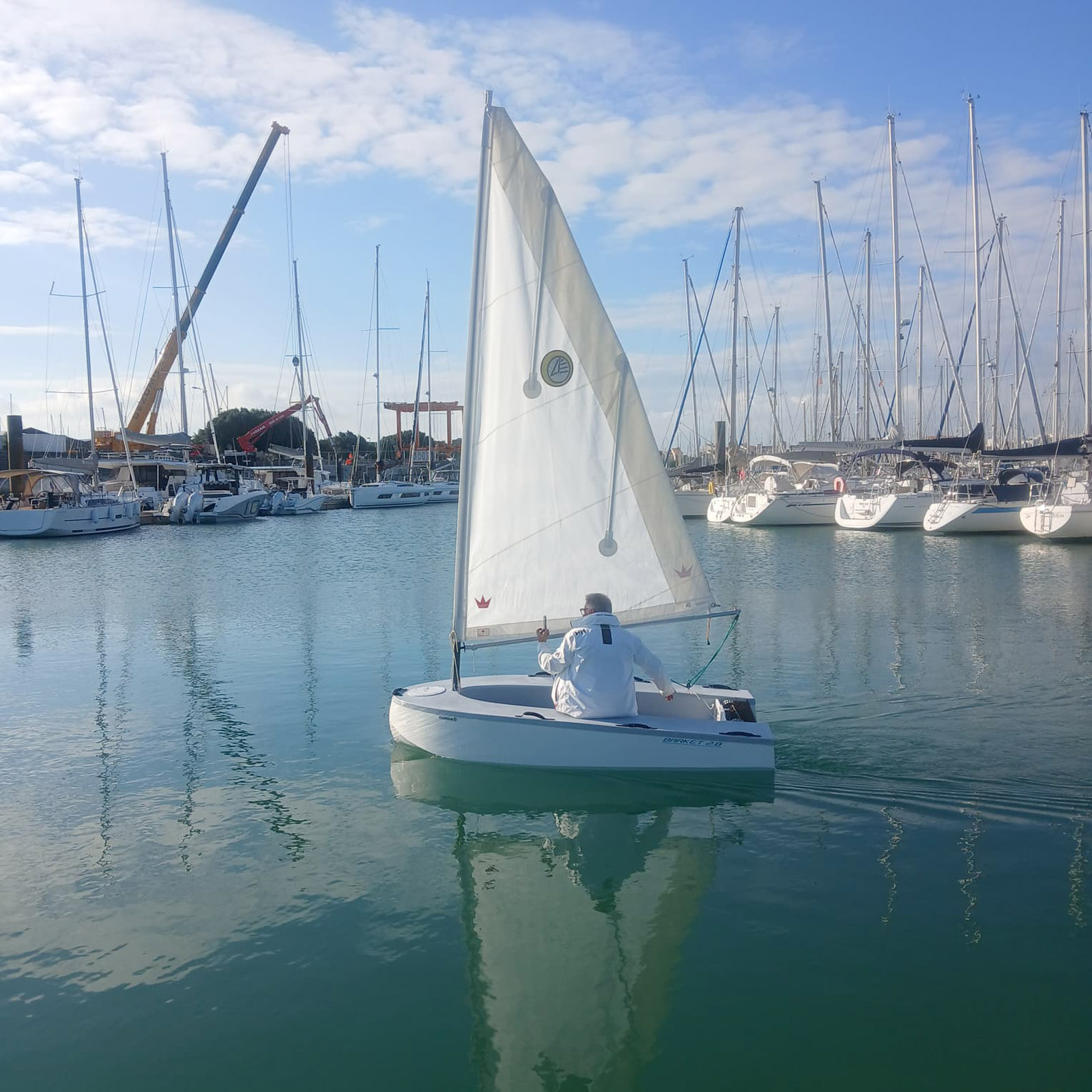 Barket 2.8 Sail - The Sailing and Motor Dinghy - Shopping - Multihulls ...