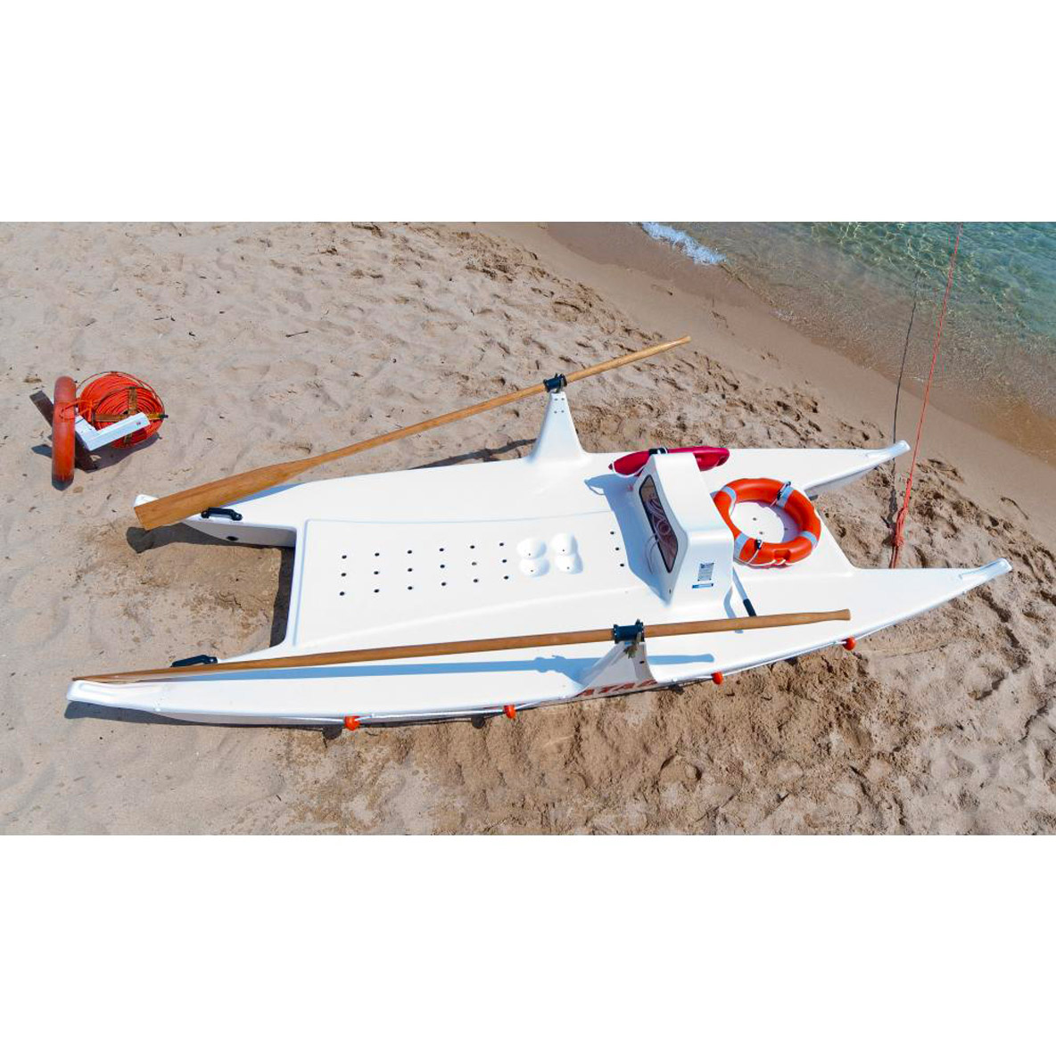 Redlife - A Rowing Catamaran for Sea Rescue - News from the builders ...