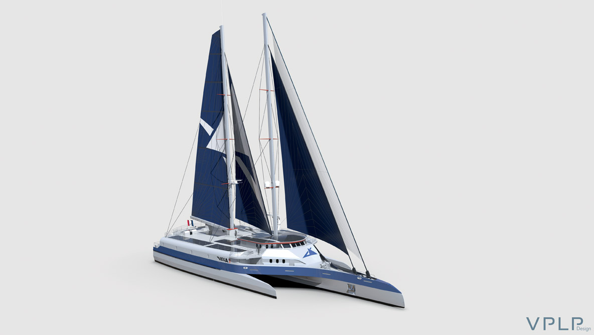 VELA - The first 100% sailing cargo transport trimaran - Trimaran ...