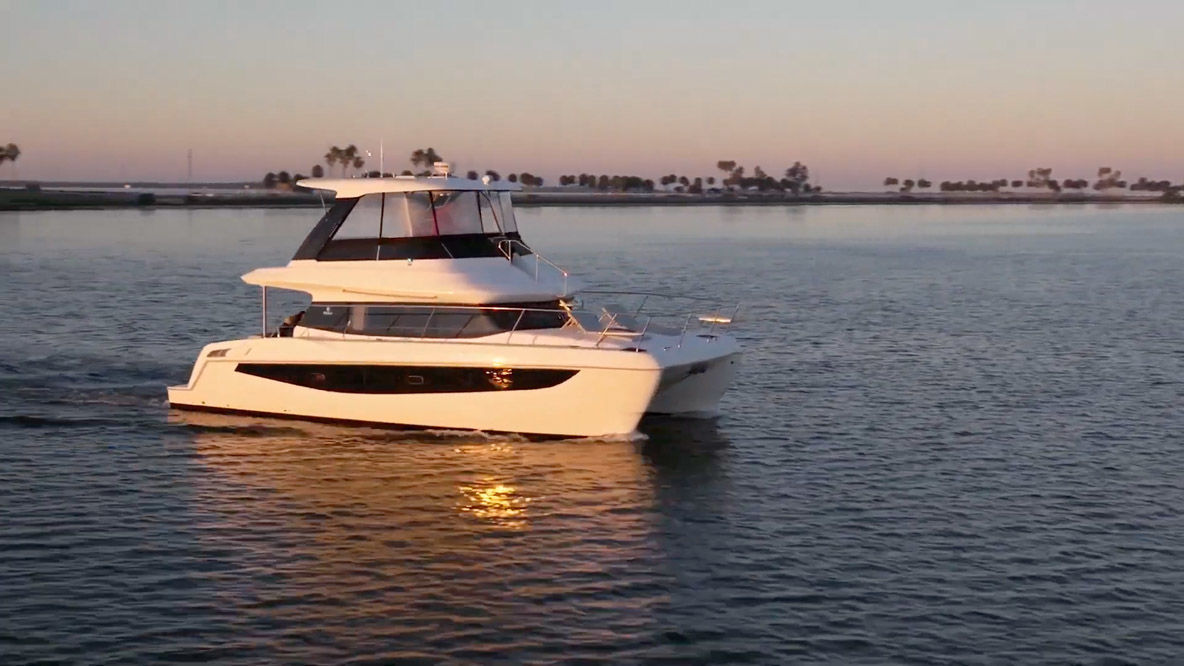 Aquila 42 - Boat Review Teaser - Multipower - Multihulls World ...