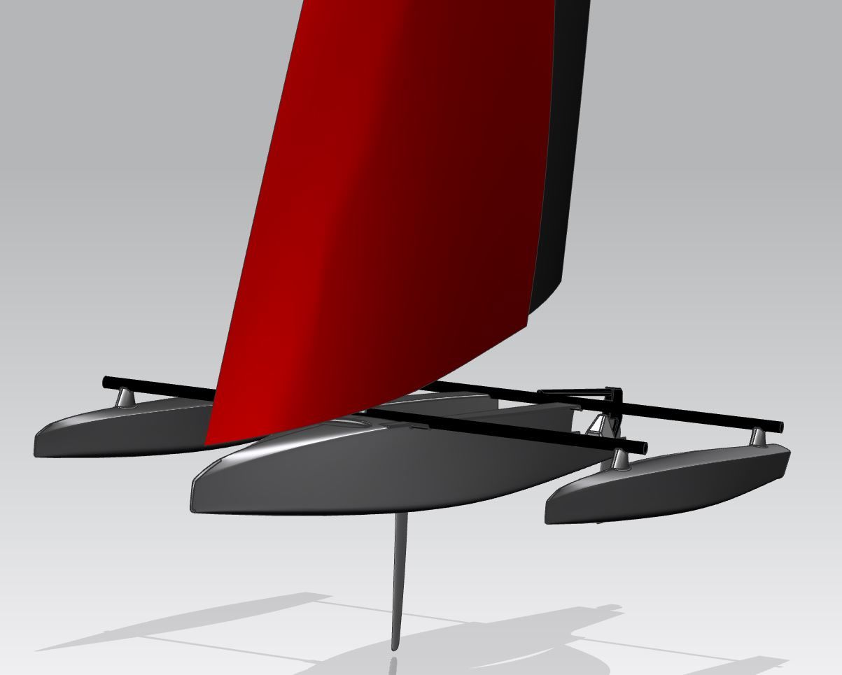 Breaking News Multihulls World - Astus 14.5: Proa or trimaran? The ...