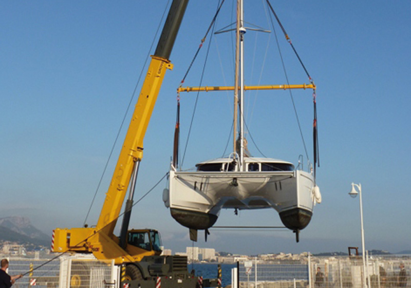Technical base for catamarans in the Mediterranean - - Catamaran ...