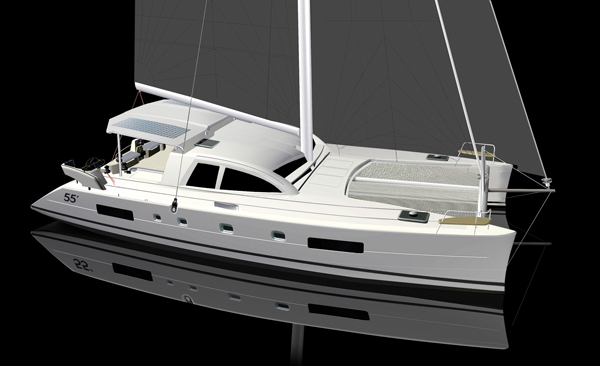 The new Catana 55 is arriving... - - Catamaran - Multihulls World ...
