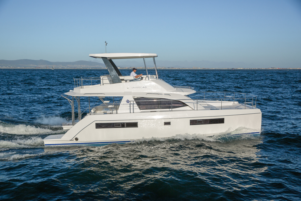 The video of our test aboard the Leopard 43 Power Catamaran ...