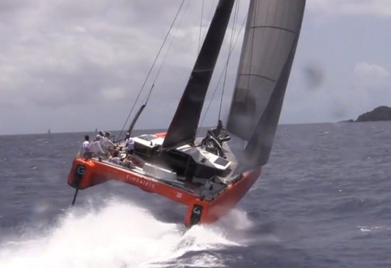 Gunboat G4 - she flies... and capsize! - Catamaran - Multihulls World ...