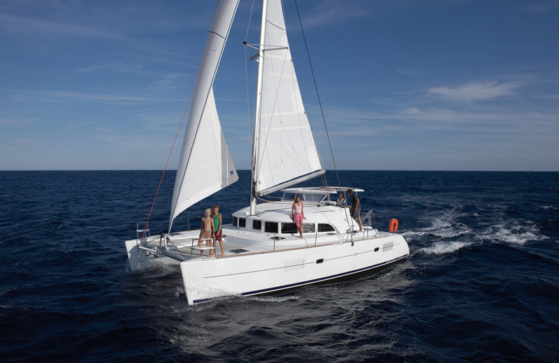 A 380 in the Mediterranean - - Catamaran - Multihulls World ...