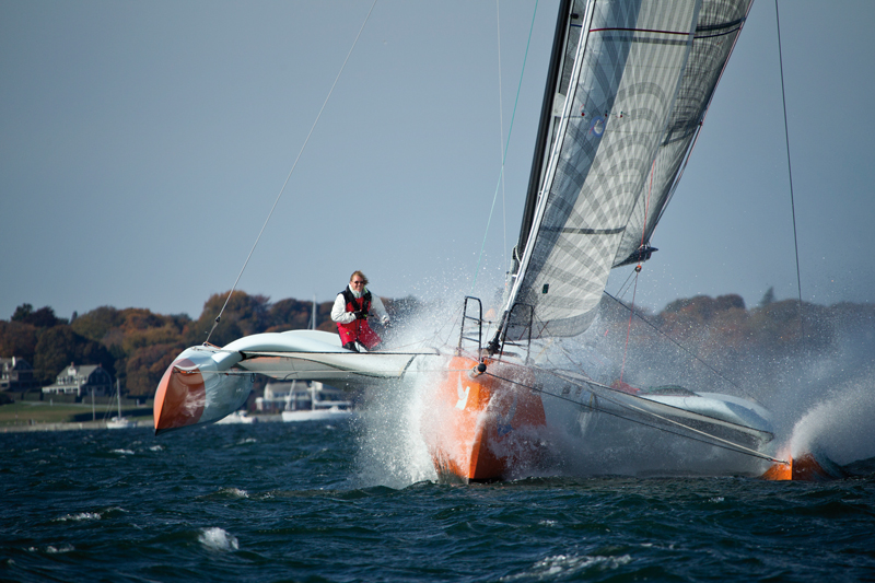 PT 11, an exciting trimaran - - Catamaran - Multihulls World ...