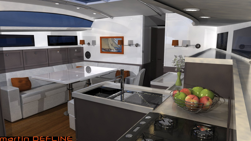 Naval architect…and interior designer - - Catamaran - Multihulls World ...