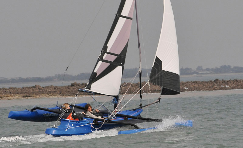 Video of our boat review of the Windrider 17 - - Catamaran - Multihulls ...