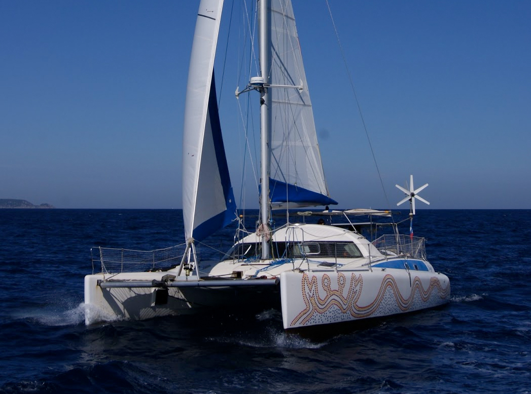 Two families, one catamaran and a blue water trip around the Atlantic ...